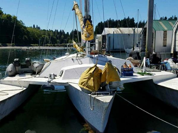 34ft Piver Trimaran Brownsville Marina (Slip transferred to new owner ...
